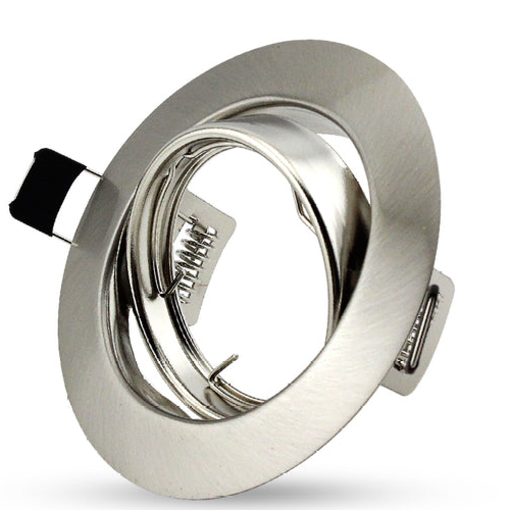 Standard Metal GU10 Spotlight Frame for traditional Halogen Spotlight ...